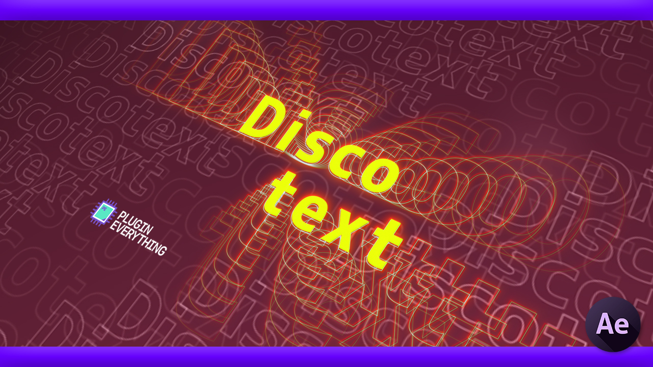 【After Effects】エッジの効いたテキストアニメーションプラグイン『Discotext』を徹底解説!! | After EffectsとPremiere Proの作業を効率化する方法 ...